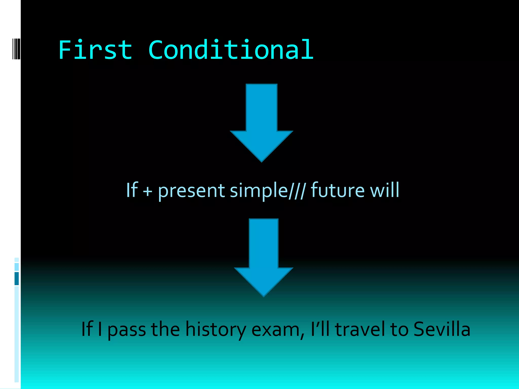 First conditional | PPTX