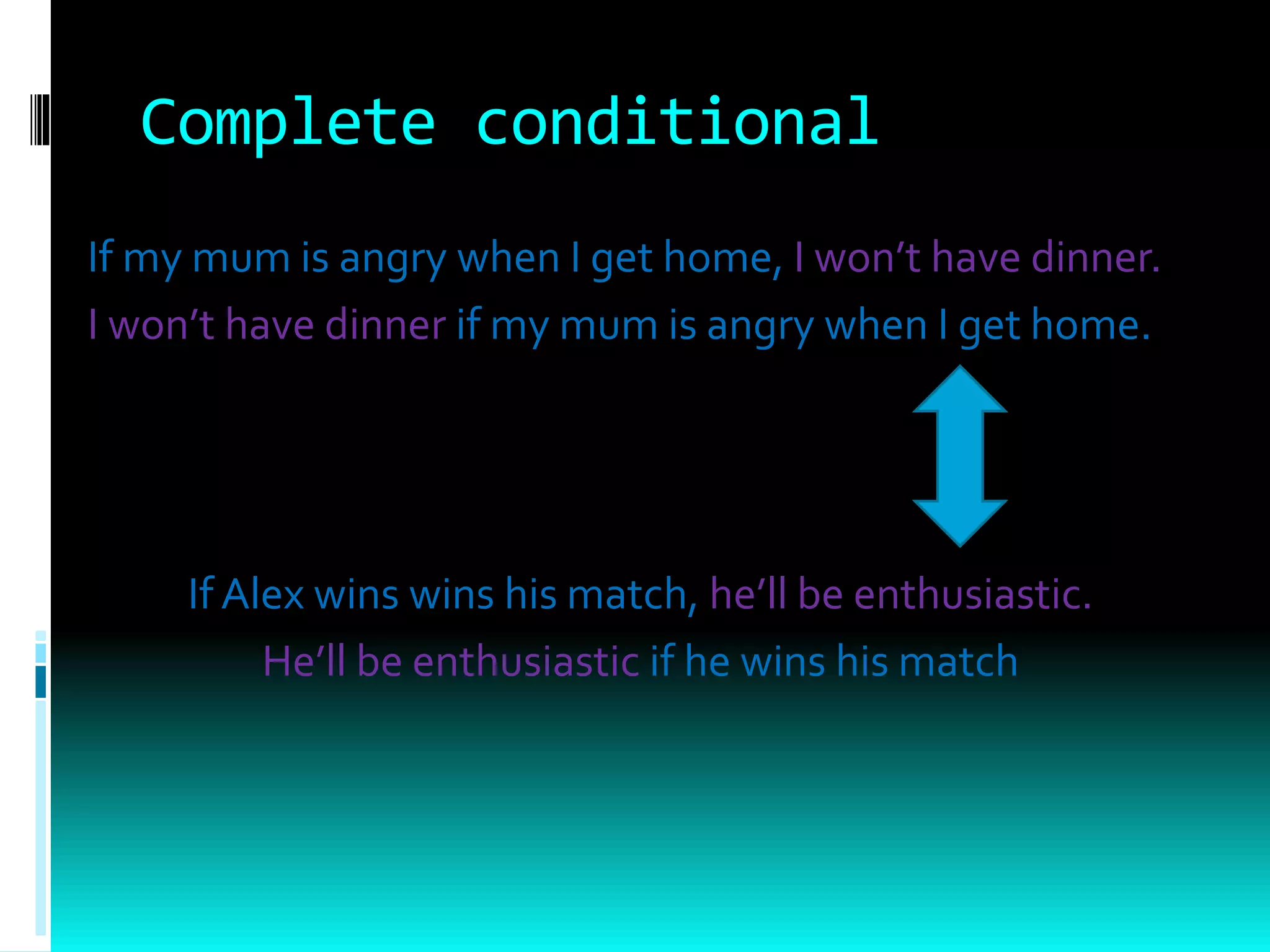 First conditional | PPT