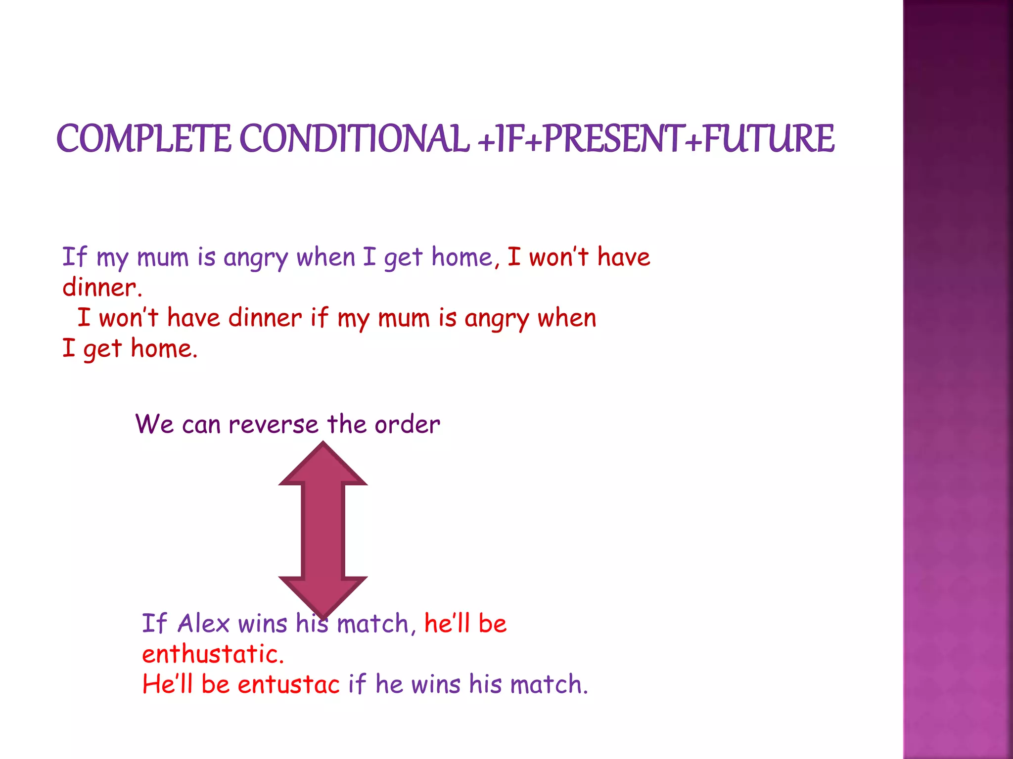 First conditional.pptx 4pptx | PPT
