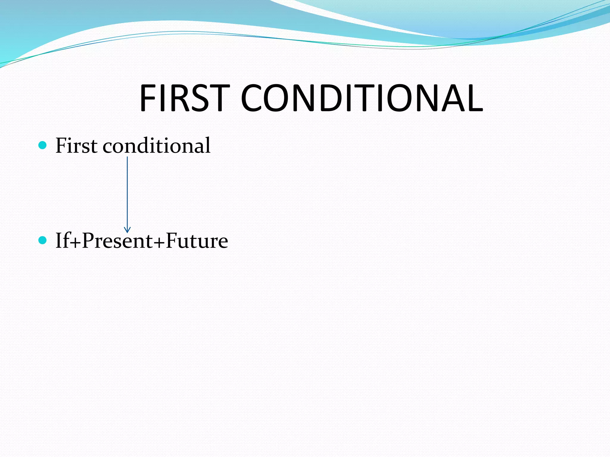 First conditional | PPT