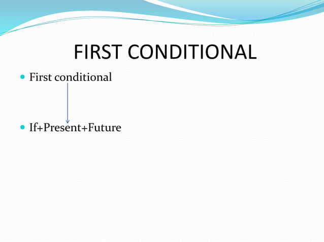 First conditional | PPTX