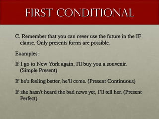 First Conditional | PPT