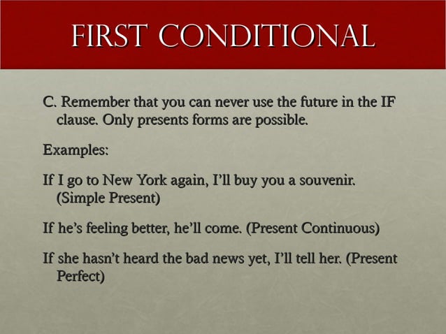 First Conditional | PPT