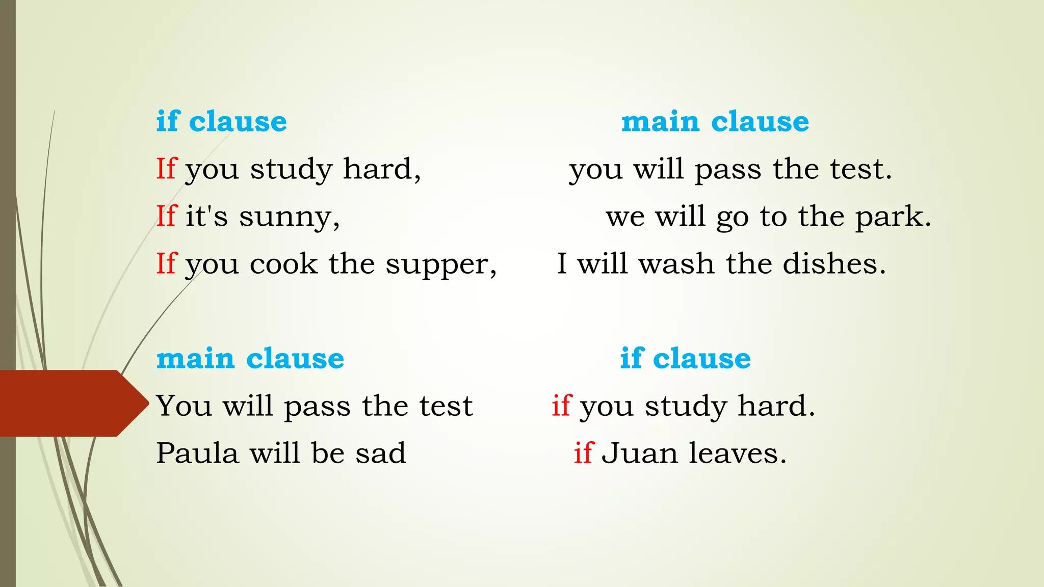 First conditional | PPTX