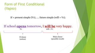 First conditional | PPTX