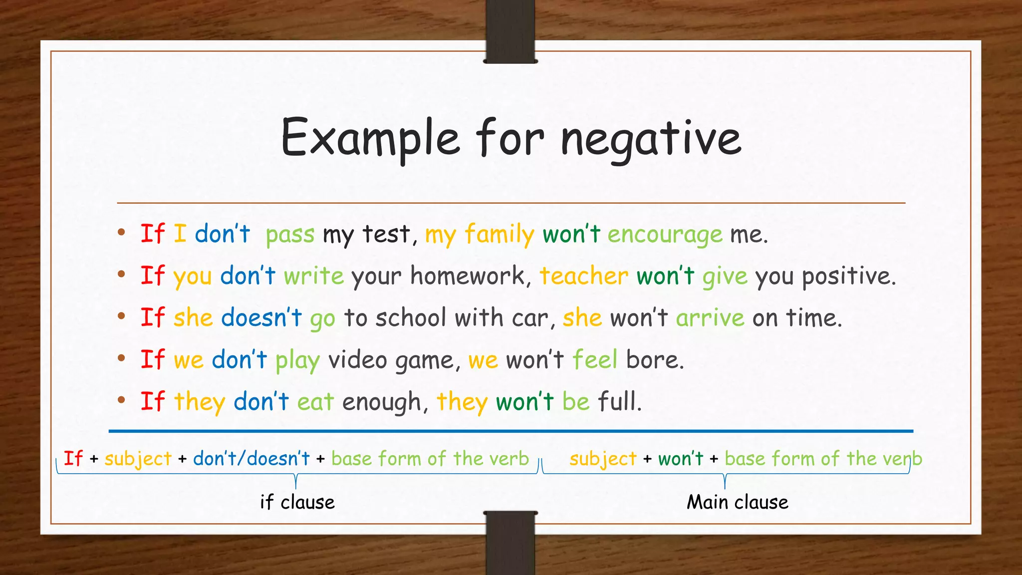 First conditional | PPTX