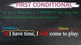 FIRST CONDITIONAL.pptx
