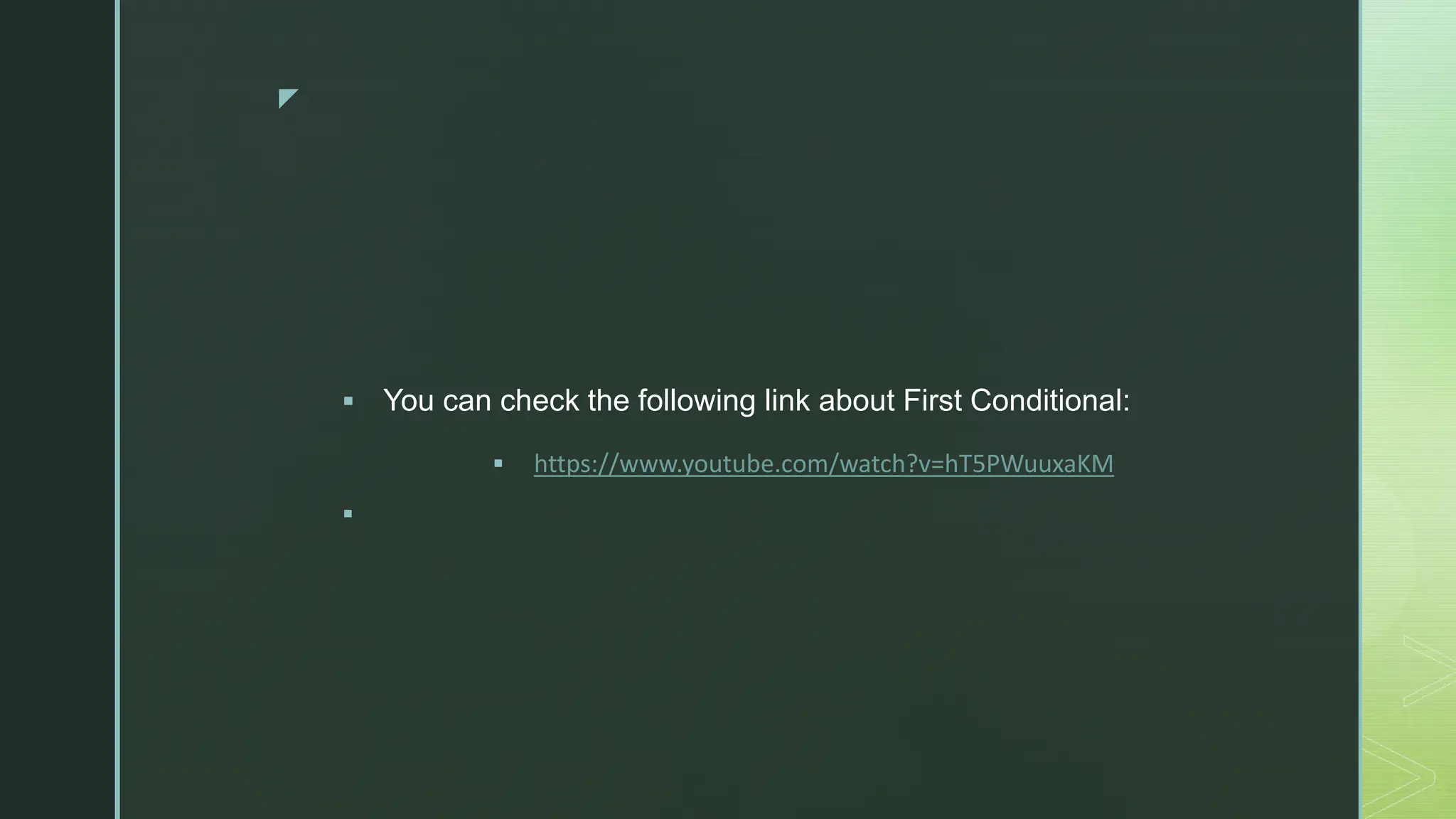 FIRST CONDITIONAL (real conditional).pptx