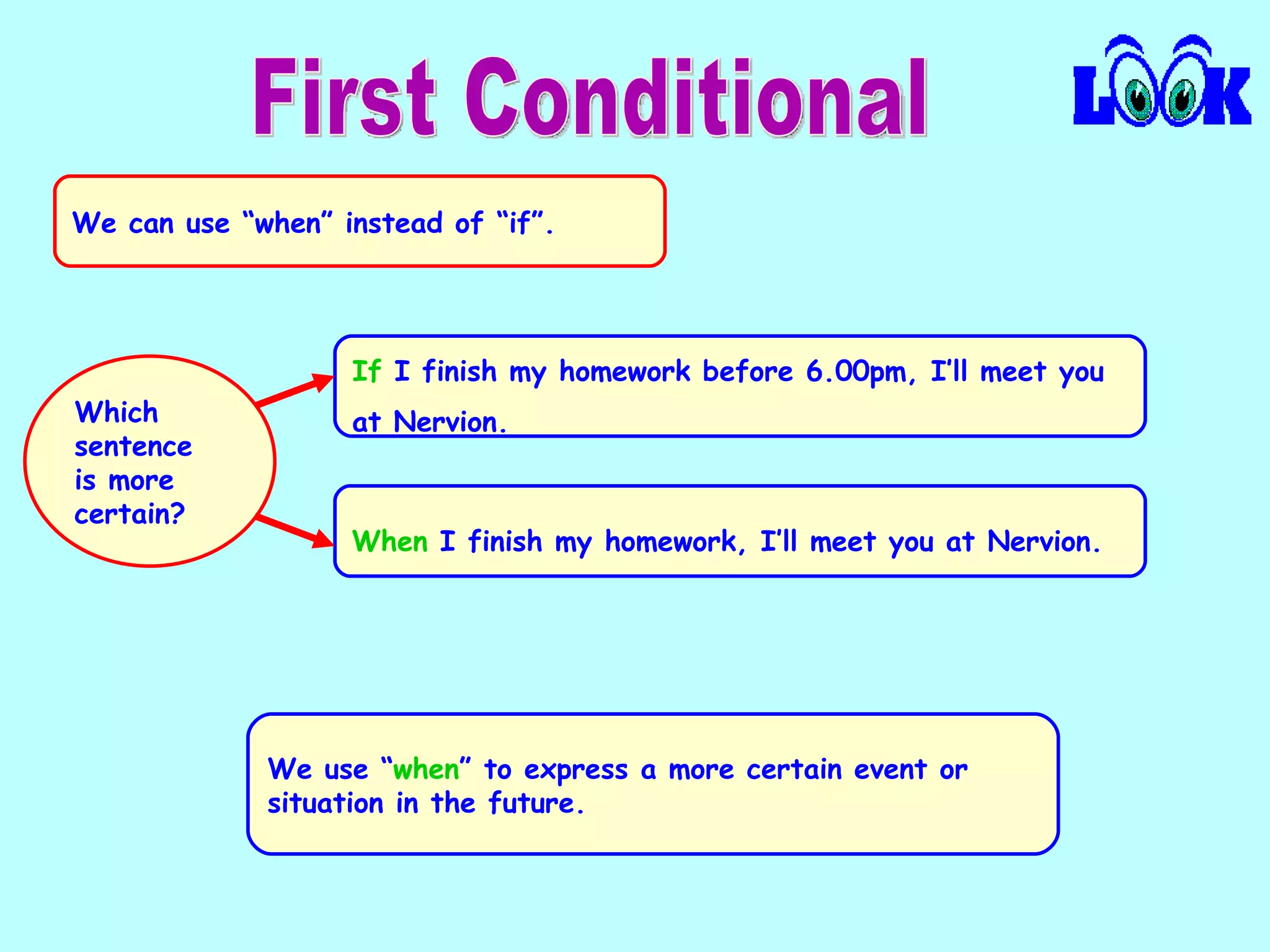First Conditional | PPT