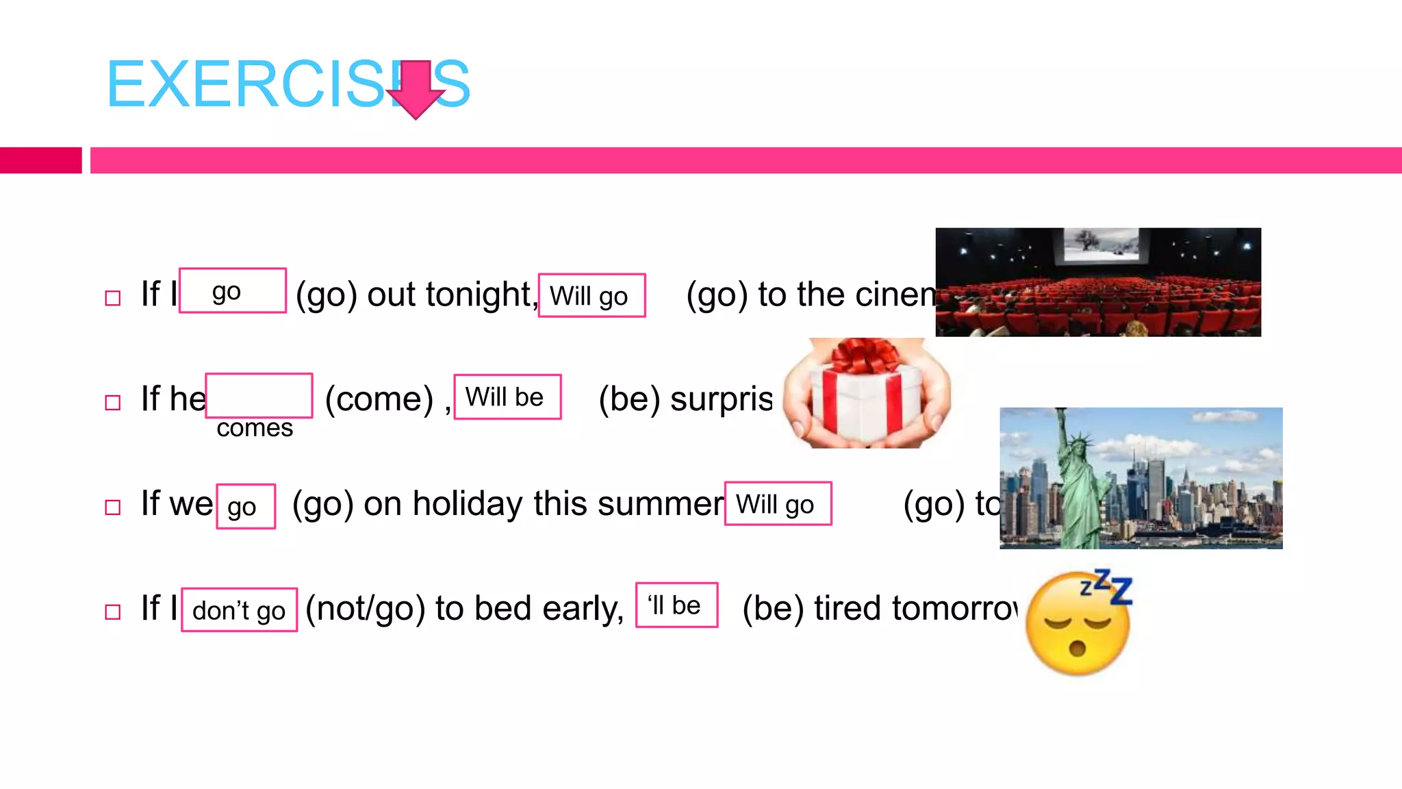 First Conditional | PPTX | Programming Languages | Computing