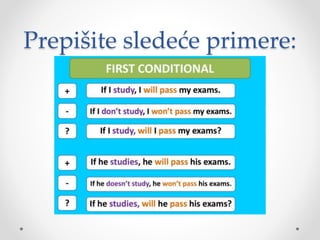 First conditional and future tenses practice | PPT