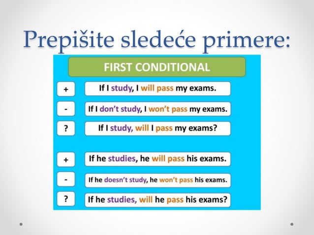 First conditional and future tenses practice | PPT