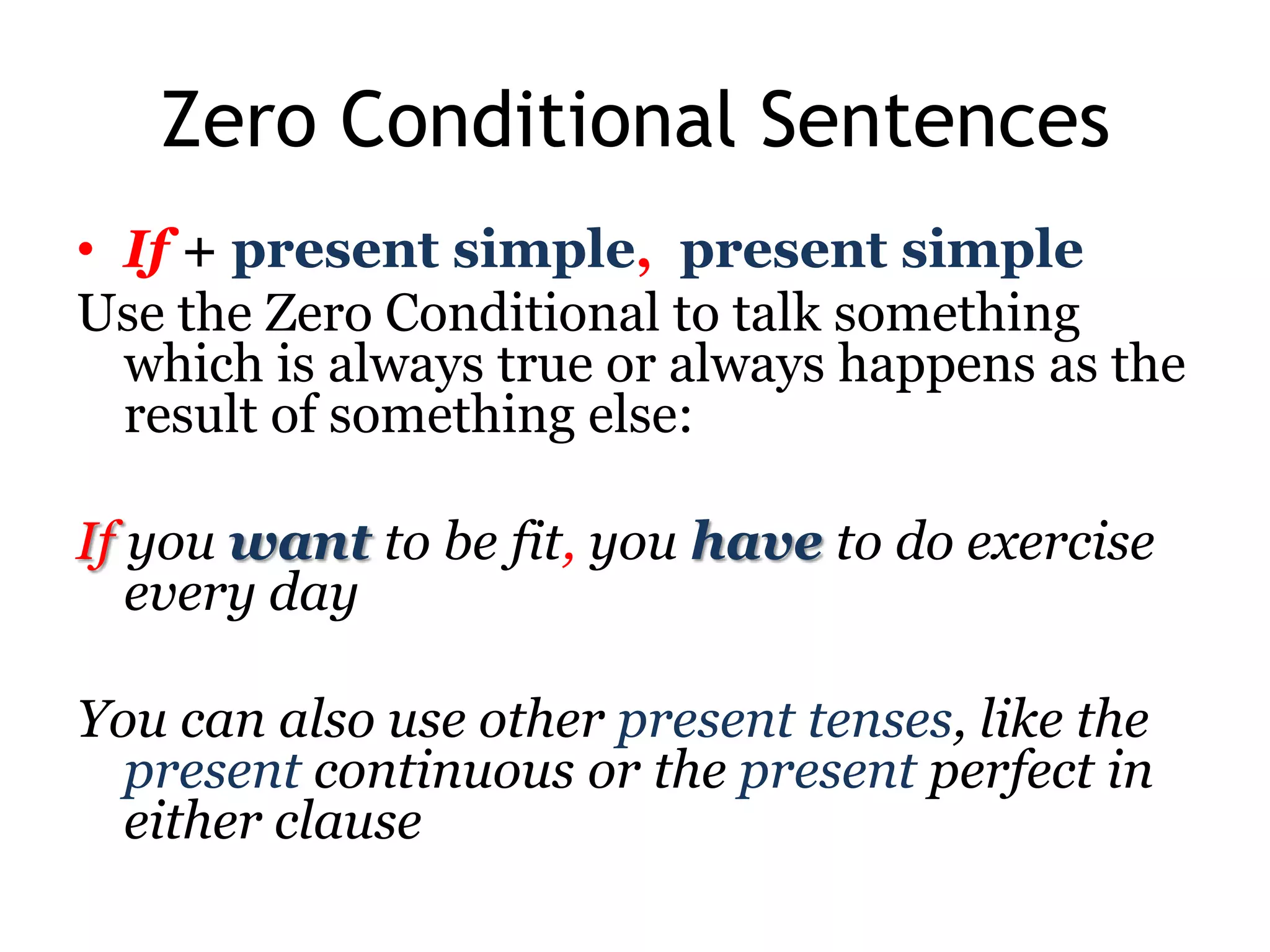 First conditional and future time clauses | PPSX