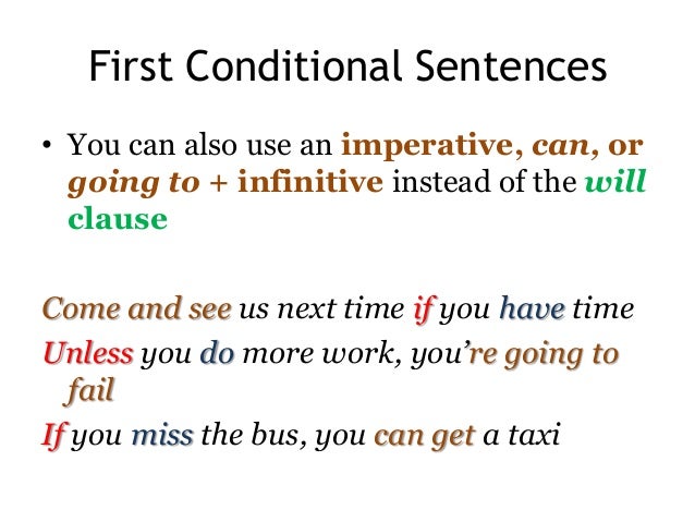 First conditional and future time clauses