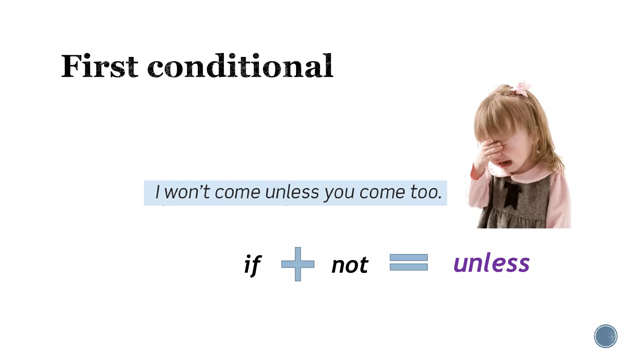 First conditional and future time clauses | PPT