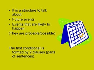 First conditional fourth grades nv | PPT