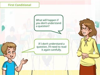 First conditional sentences english teaching | PPT