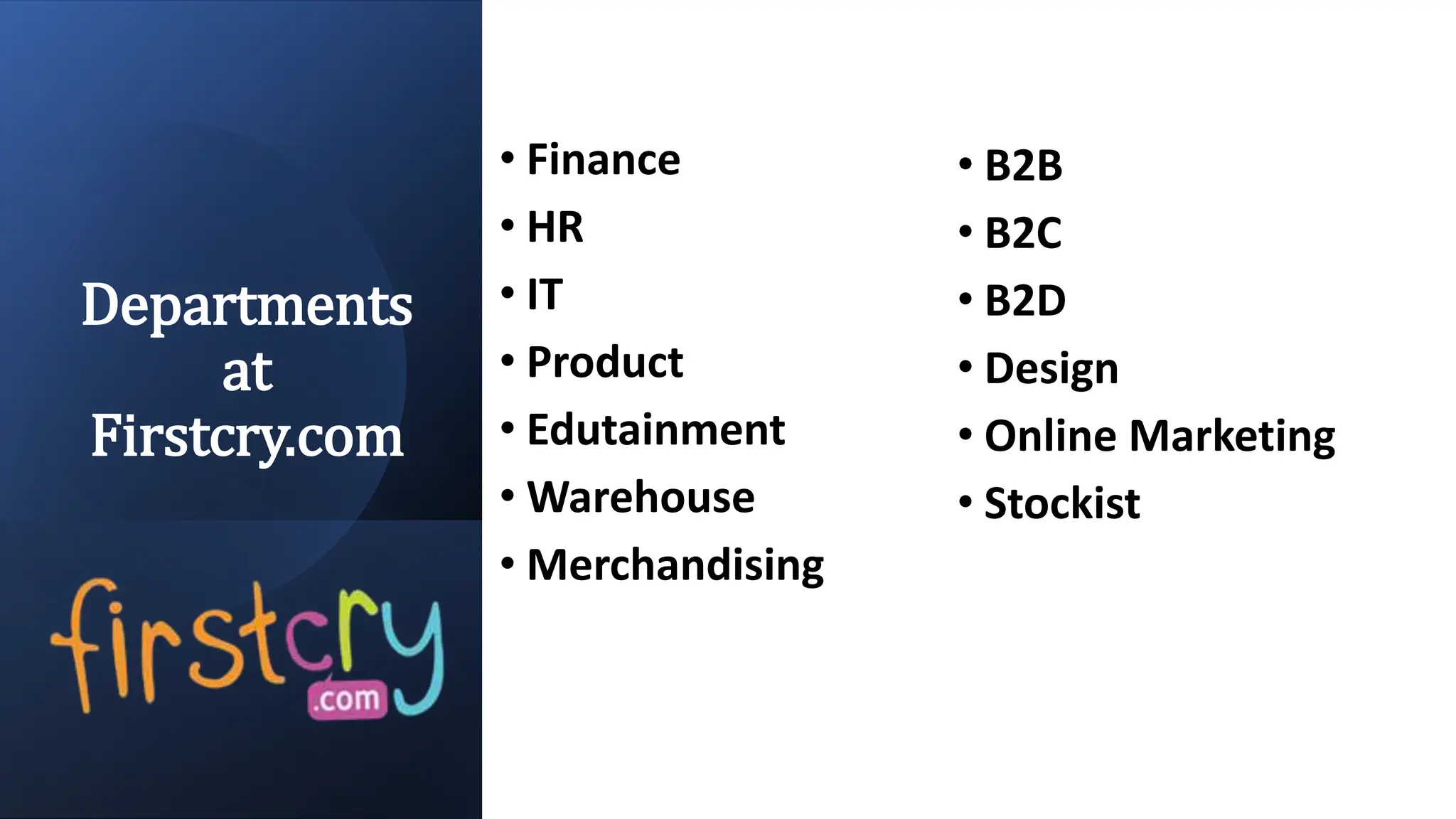 FIRSTCRY.COM Pune | PPTX