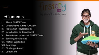 FIRSTCRY.COM Pune | PPTX