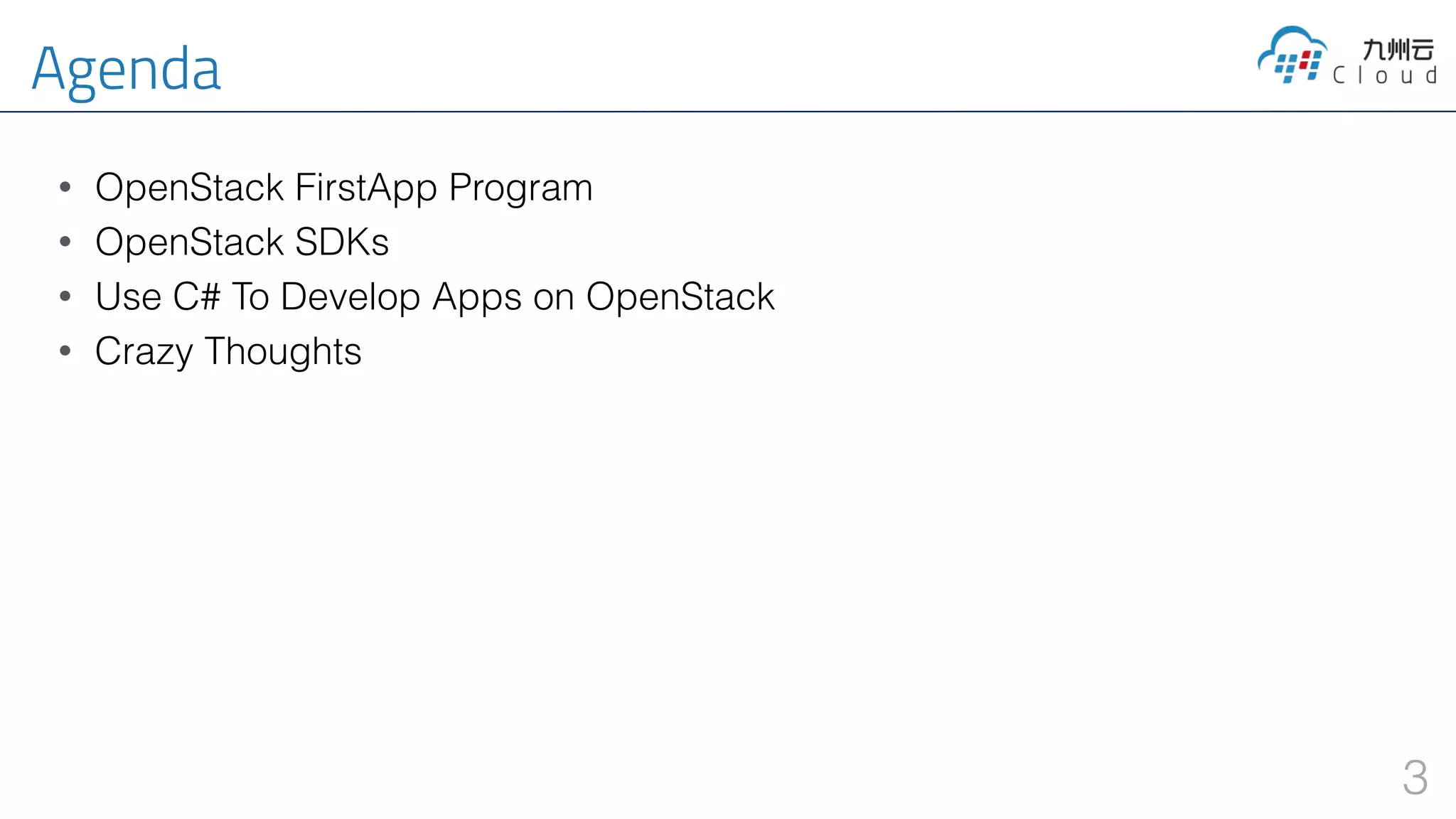 Your first c# app on OpenStack | PPT