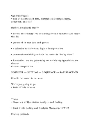 First Cycle CodingContent drawn from Johnny Saldana’s The .docx