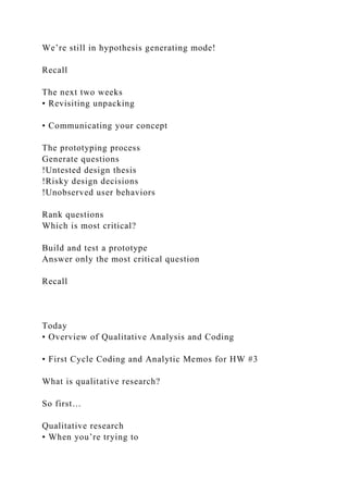 First Cycle CodingContent drawn from Johnny Saldana’s The .docx