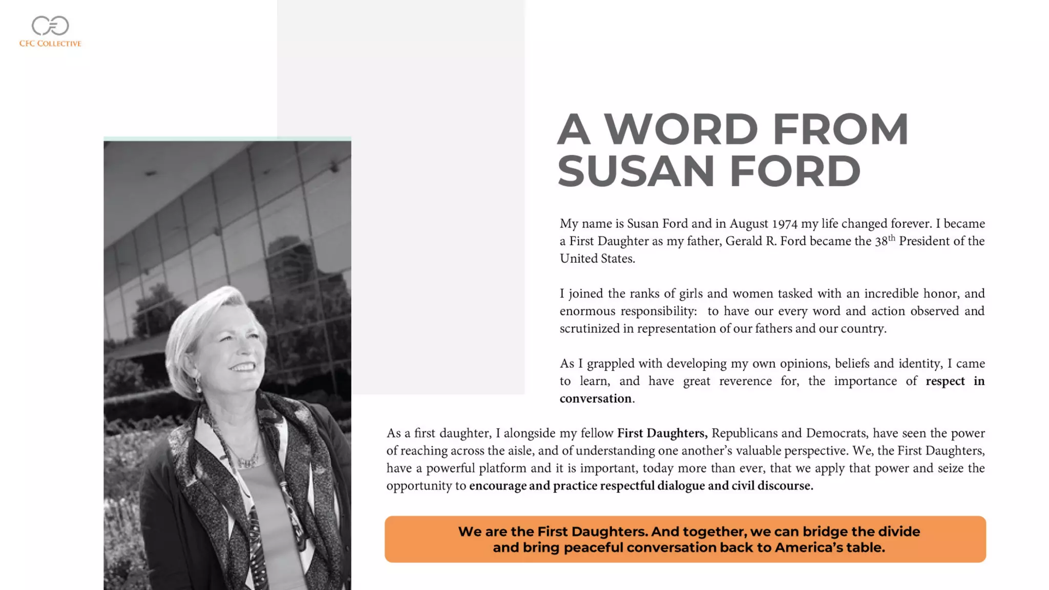 First Daughters Foundation | PPT