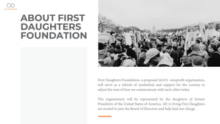 First Daughters Foundation | PPT