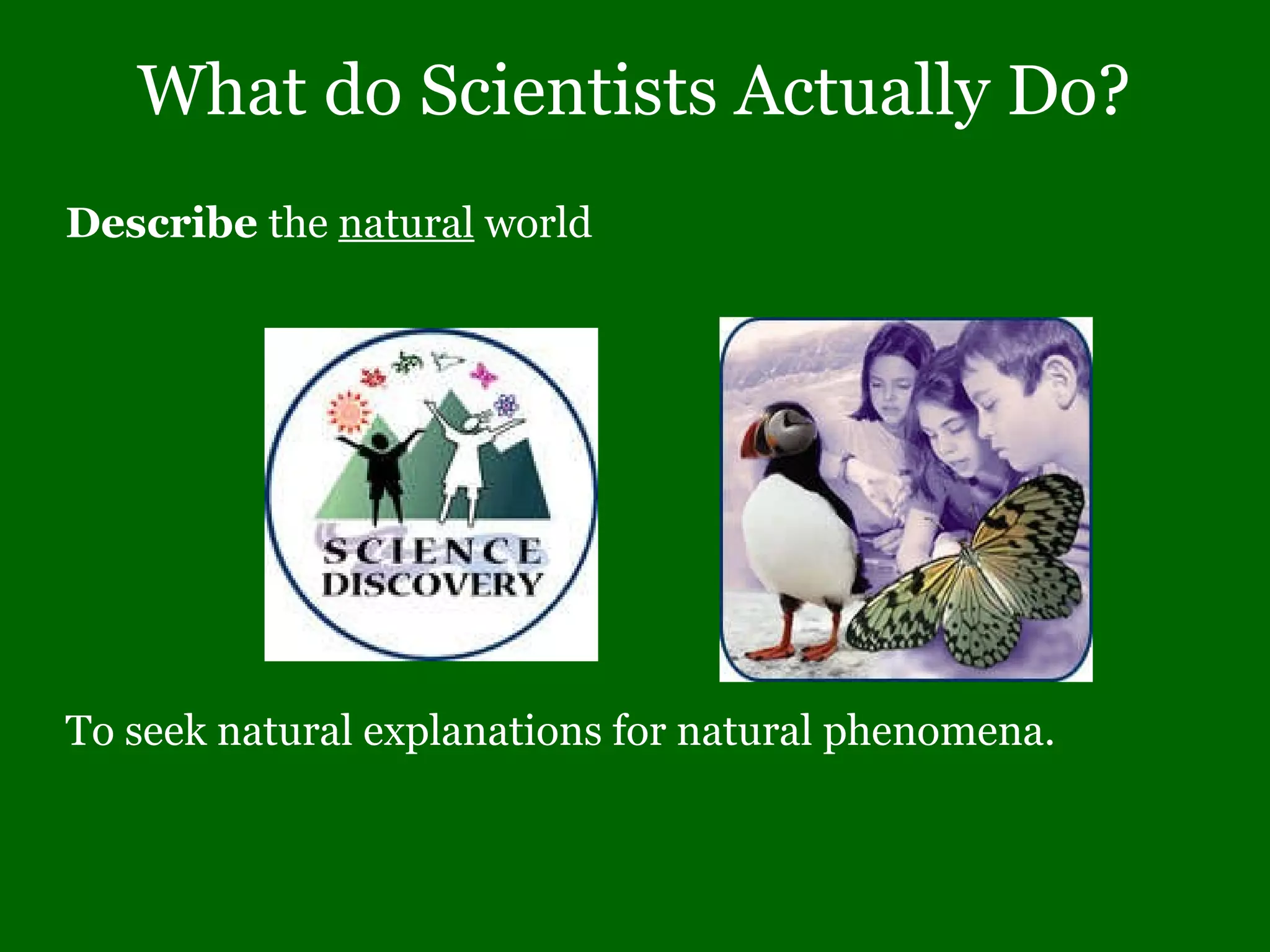 Nature of Science (2010-11) | PPT
