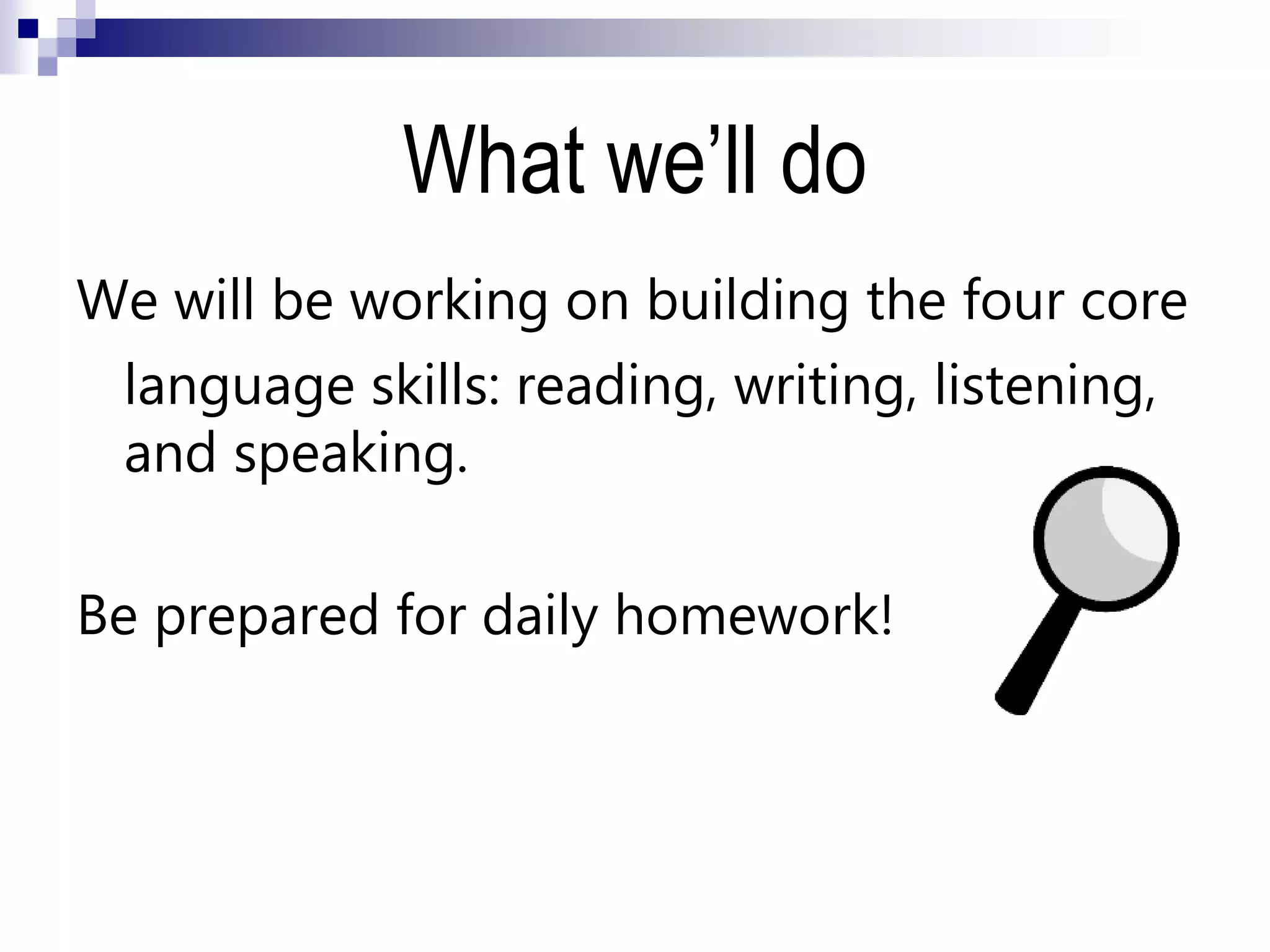 Basic College English First Day | PPTX