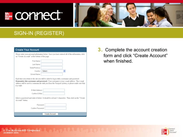 Registering For Connect Writing Eng091 Ppt