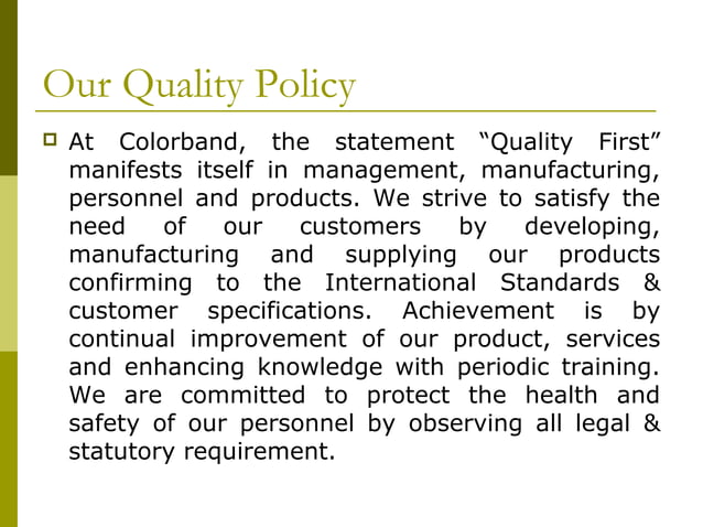 First day induction | PPT | Manufacturing Industry | Industries