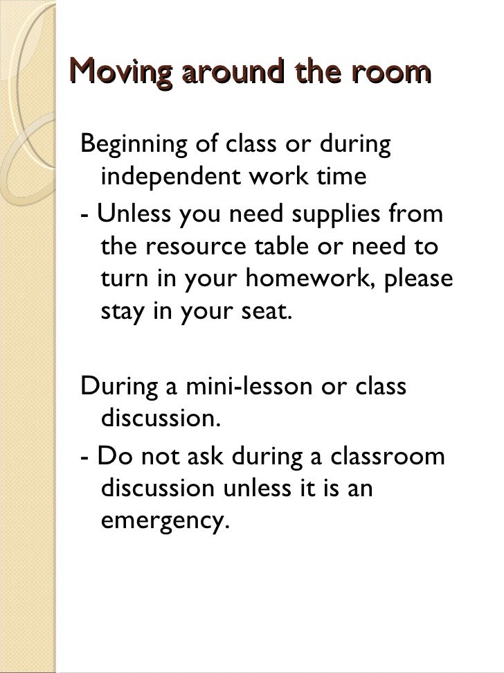 First Day of Class Introduction