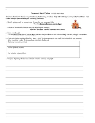 First Day Jitters Answer Key | DOC