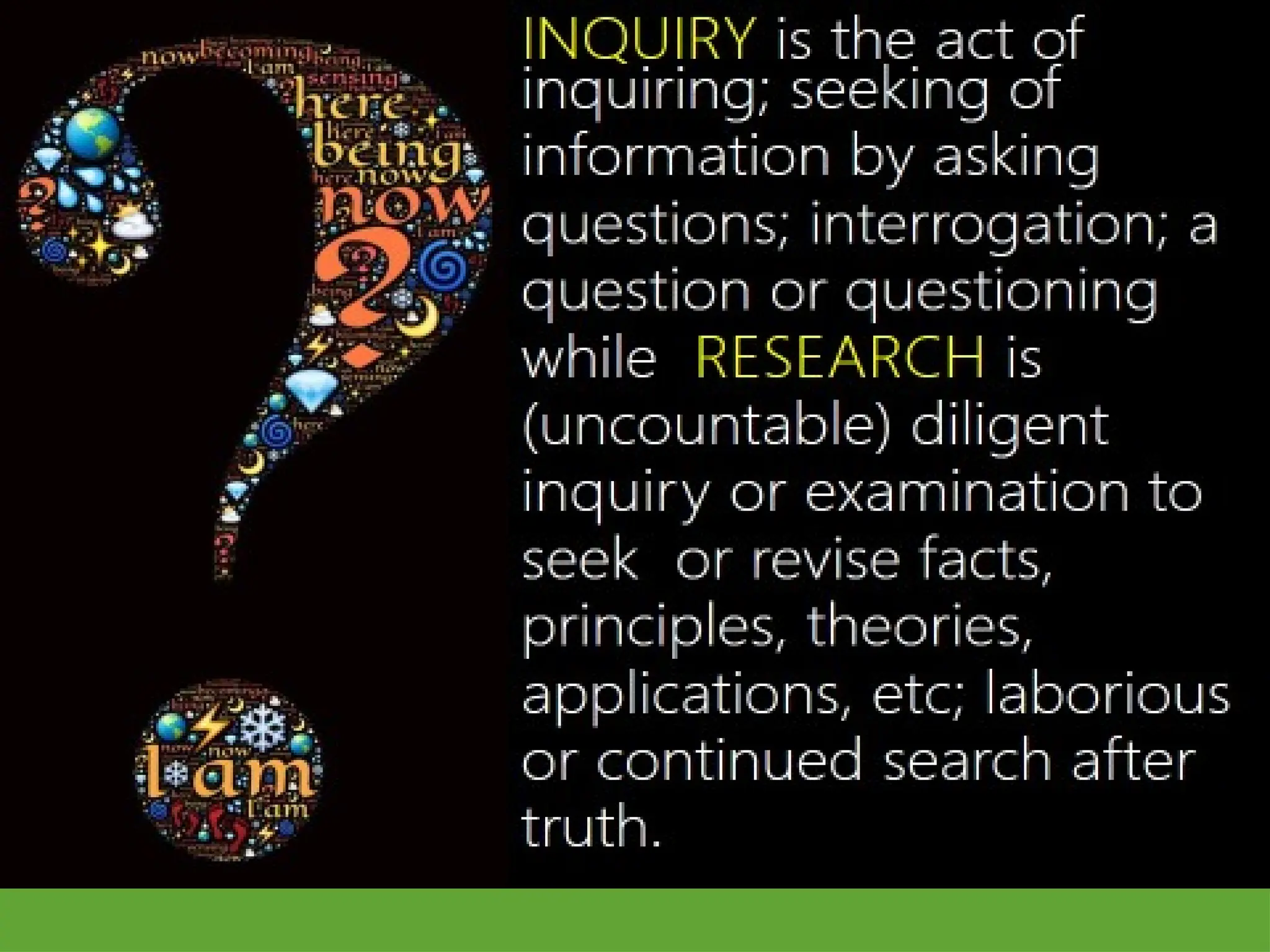 First day Nature and Inquiry,Importance of Research.pptx