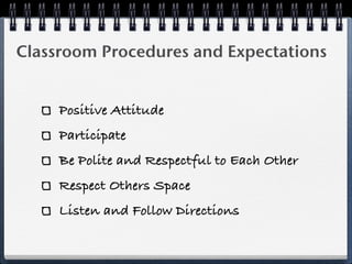 First day of class | PPT