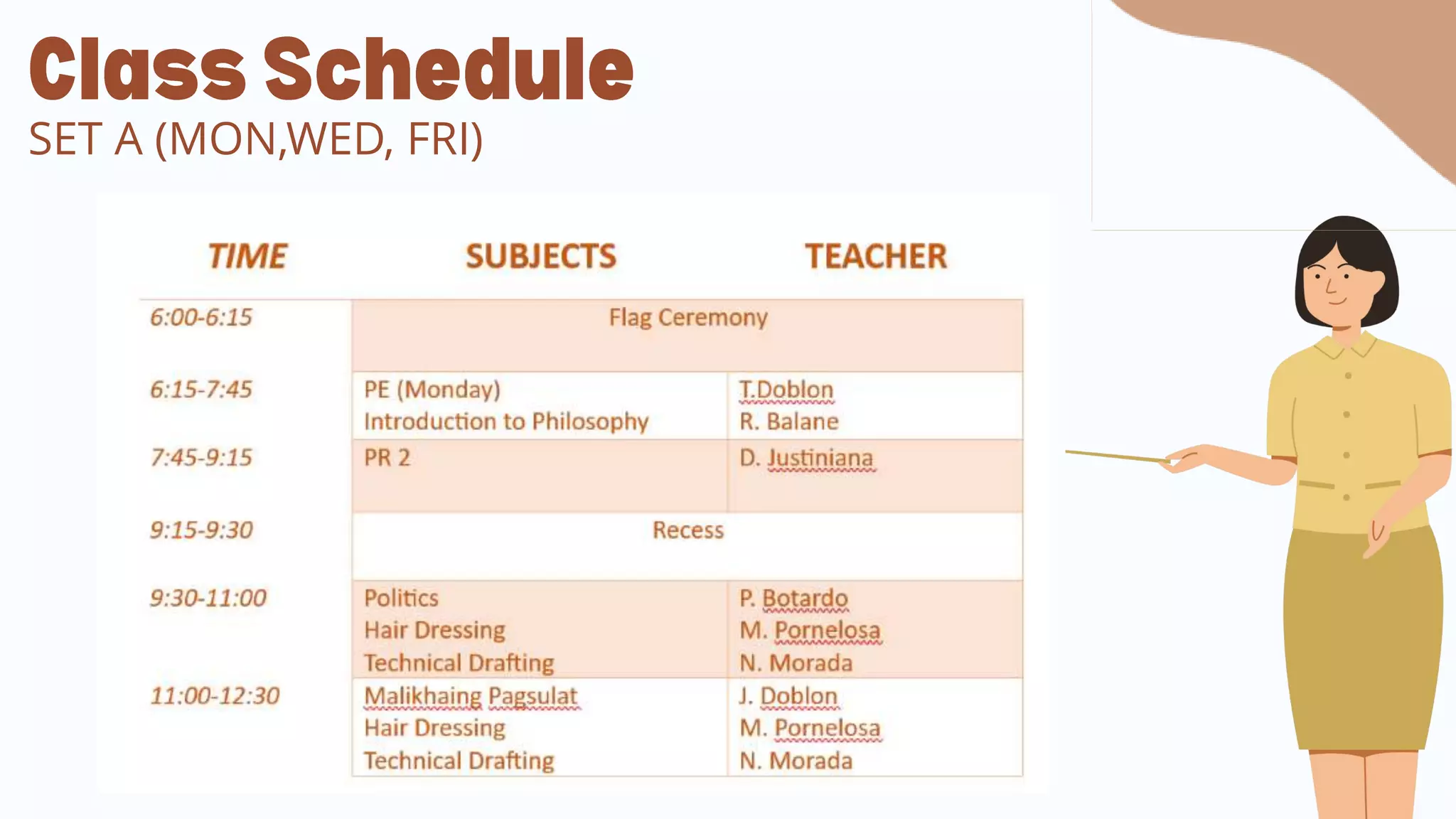 FIRST DAY OF CLASSES.pptx