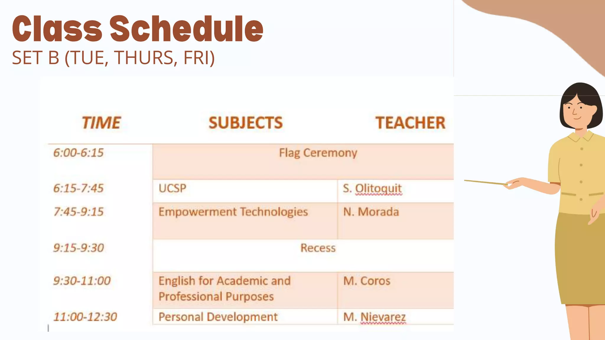 FIRST DAY OF CLASSES.pptx