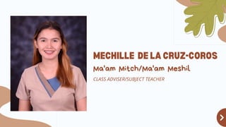 FIRST DAY OF CLASSES.pptx