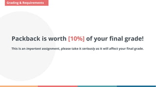 Packback | First day of class! | PPT