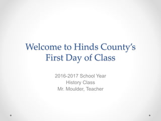 First day of class powerpoint | PPT