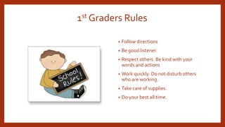 First day of class power point | PPT