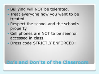 Roderick Barber First day of school | PPTX