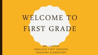 First day of school | PPTX | Daycare and Pre-School | Parenting