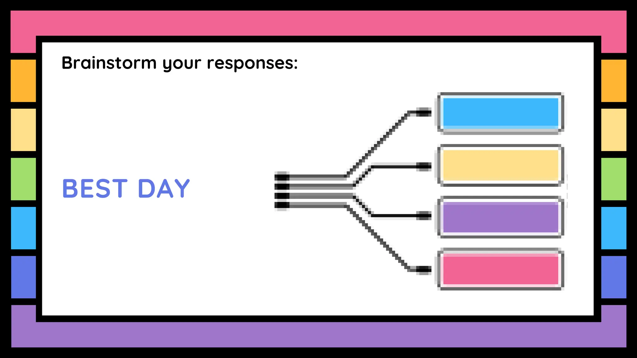 First Day of School Discussion Topics SEL Presentation in Colorful ...