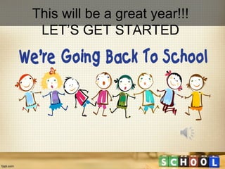 First day of school powerpoint | PPT