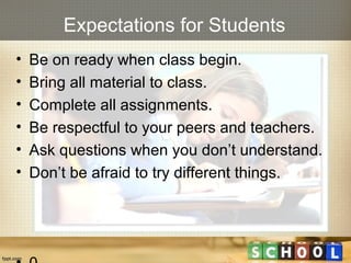First day of school powerpoint | PPT