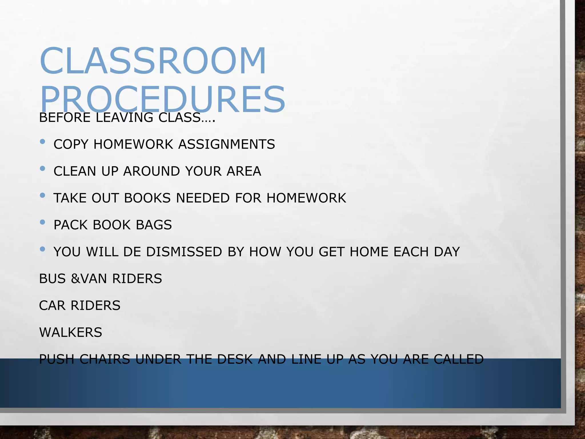 First day of school powerpoint | PPTX