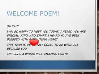 First day of school powerpoint | PPTX