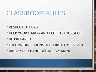 First day of school powerpoint | PPTX